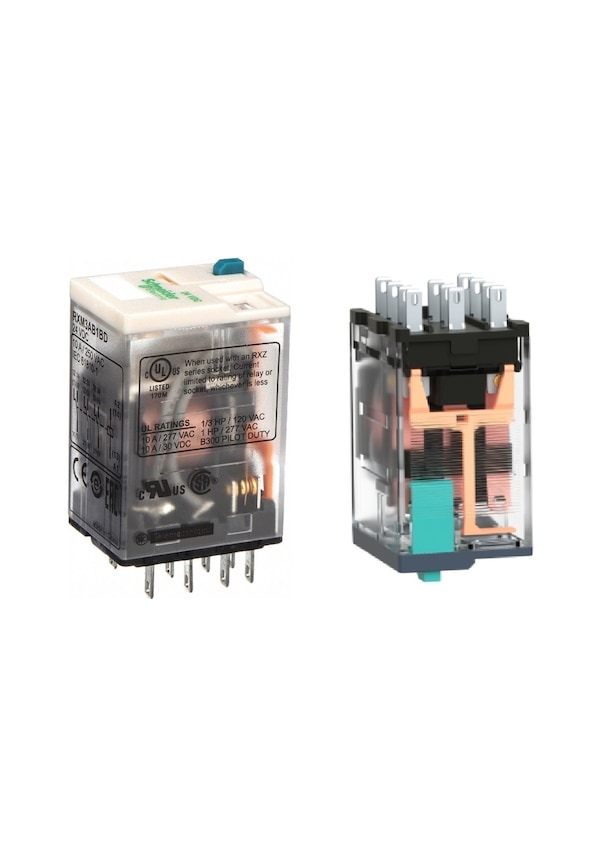 Schneider RXM3AB1BD 24VDC 3A3K-10A Kalın-11 Pin Röle Fiyatları ve ...