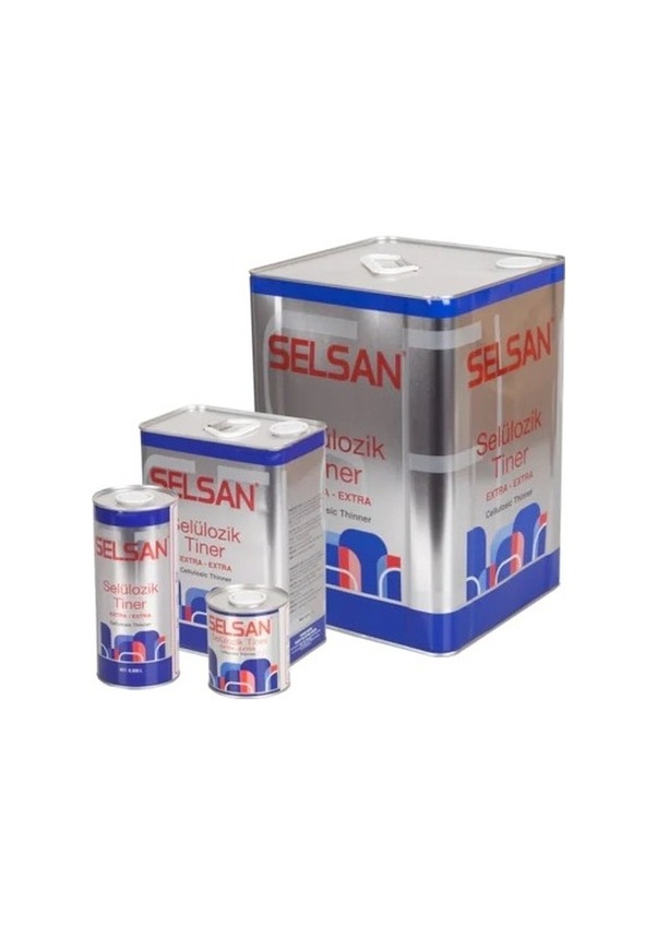 Selsan Selülozik Tiner Süper Çözücü 10 Lt & 2,5 Litre Vs. 10 L ...