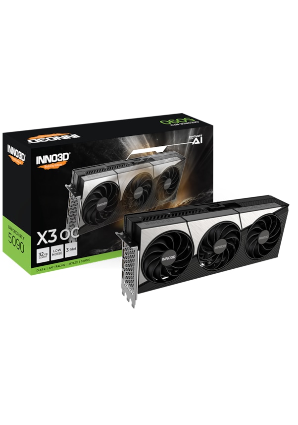 Inno3d Rtx5090 X3 Oc 32gb 512bit Gddr7 3xdp, Hdmı, Dlss 4, Nvıdıa ...