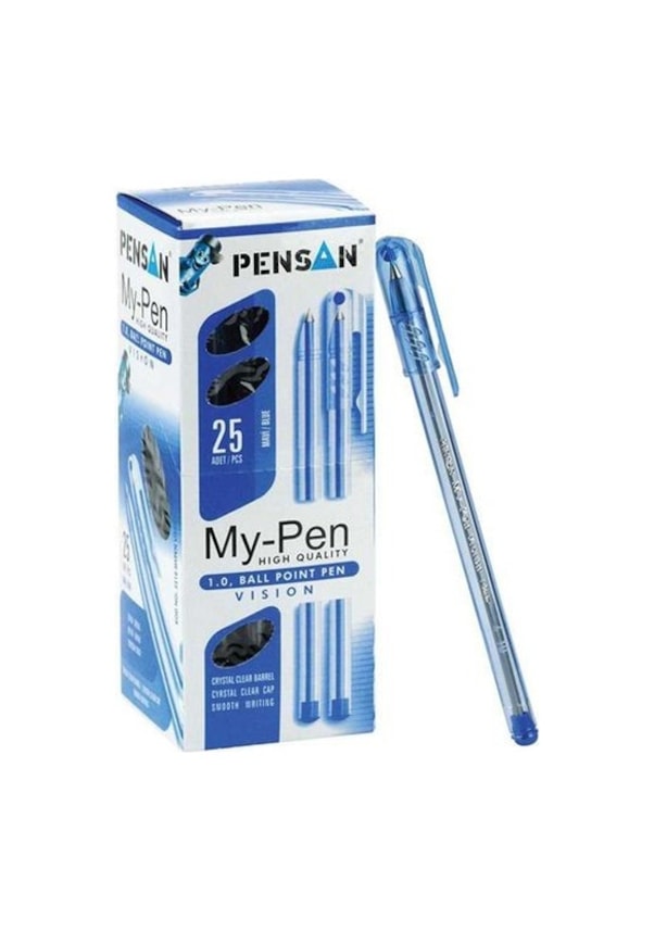 Pensan My Pen 1.0 Tükenmez Kalem 25 Adet Fiyatları ve Özellikleri