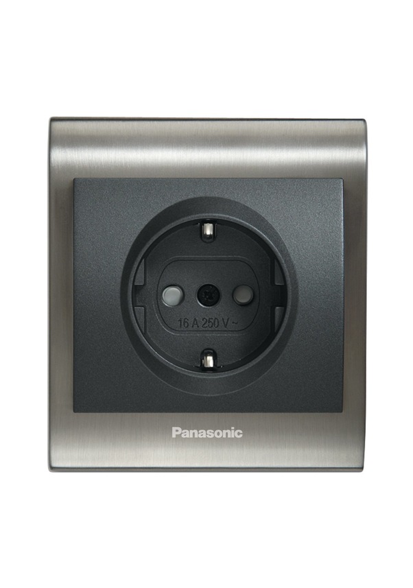 Viko Panasonic Thea Blu Inox Füme Topraklı Priz Füme Fiyatları ve ...