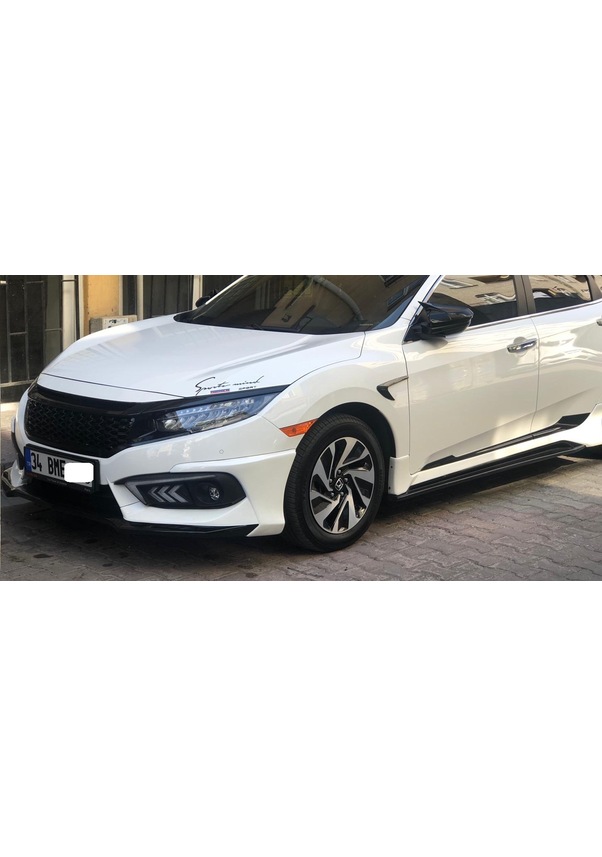 Honda Civic Fc5 Mugen Yan Marşpiyel Sağ Sol (Plastik) Fiyatları ve ...