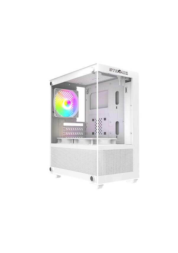 Strong Berry Beyaz 3x 120MM Argb Matx Gaming Bilgisayar Kasası Powersız ...
