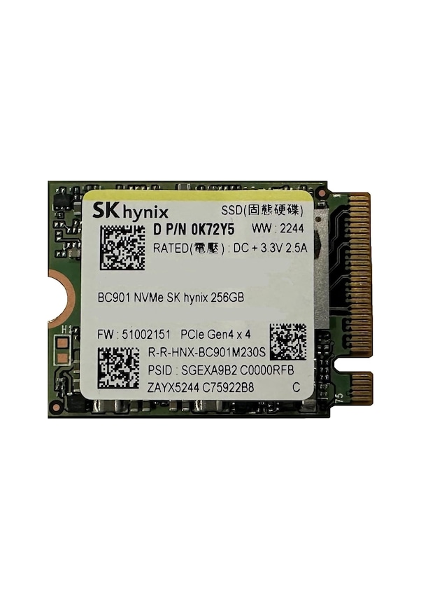 Sk Hynix BC901 256 GB M.2 2230 Nvme SSD Fiyatları ve Özellikleri