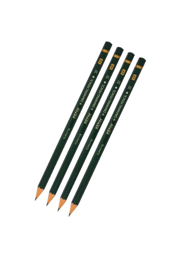 4b Resim Kalemi Dereceli Kalem 4 Adet Fatih Dereceli Resim Kalemi ...