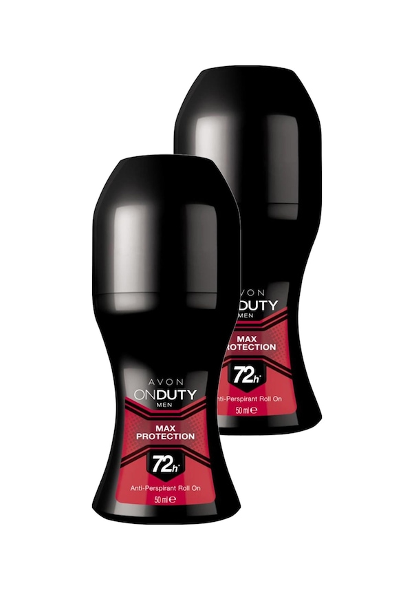 Avon Onduty Max Protection 72H Erkek Roll-On Deodorant 2 x 50 ML ...