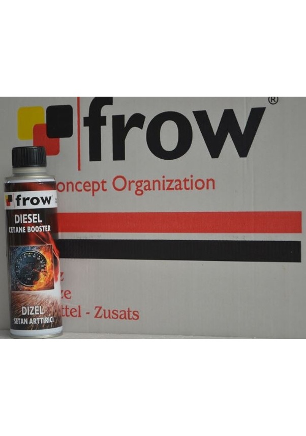 Frow Kımyasal Dızel Setan Arttırıcı 300 Ml Kolısı 24 Luk OC01-FROW ...
