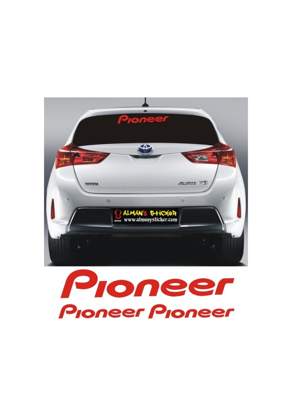 Pioneer Sticker,Oto Sticker,Araba Yazıları Fiyatları ve Özellikleri