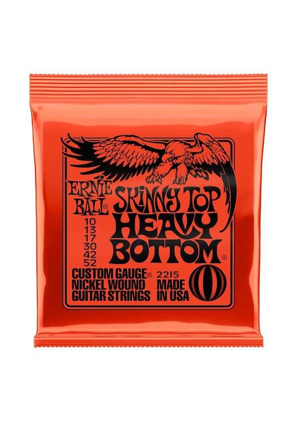 Ernie Ball 2215 Skinny Top Heavy Bottom Nickel Elektro Gitar Teli (10-52) Fiyatları ve Özellikleri