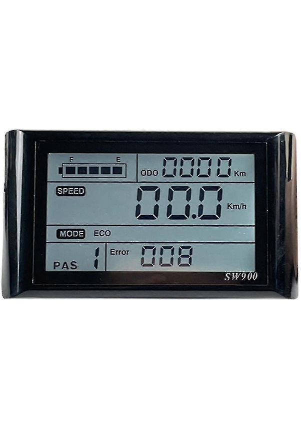 Ebike Sw900 Lcd Ekran Kontrol Elektrikli Bisiklet Hız Ölçer Su Geçirmez ...