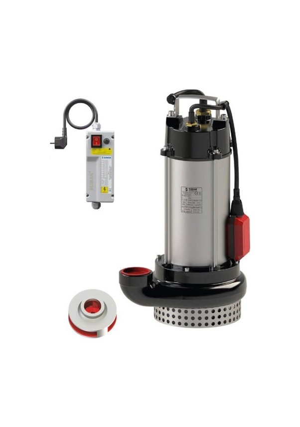 Sumak Sdf 20/2 Y Paslanmaz Gövde Kirli Su Dalgıç Pompa 220 Volt 2.2 Hp ...