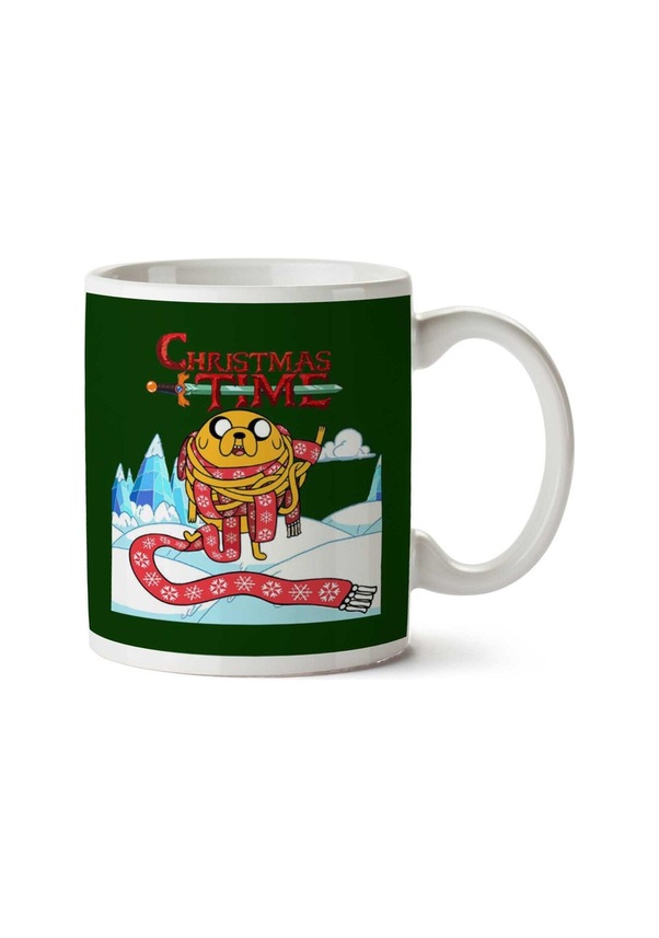 Adventure Christmas Time Jake Scarf Ice World Cartoon Network İki ...