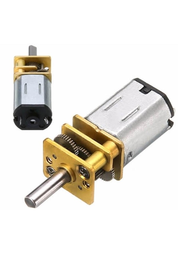 12v 625 Rpm N20 Redüktörlü Dc Motor - Sumo Robot - Çizgi İzleyen Uyumlu ...