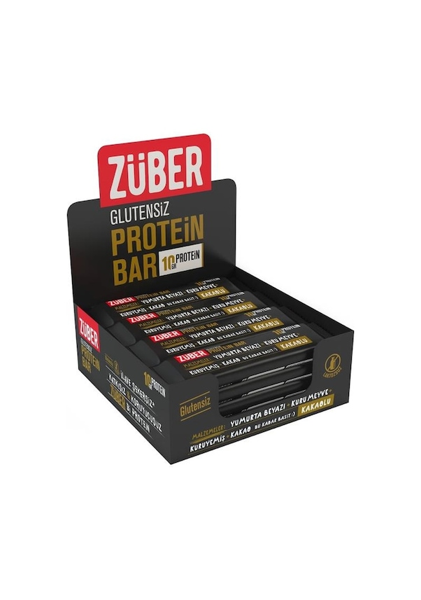 Züber Kakaolu Protein Barı 12 x 35 G Fiyatları ve Özellikleri