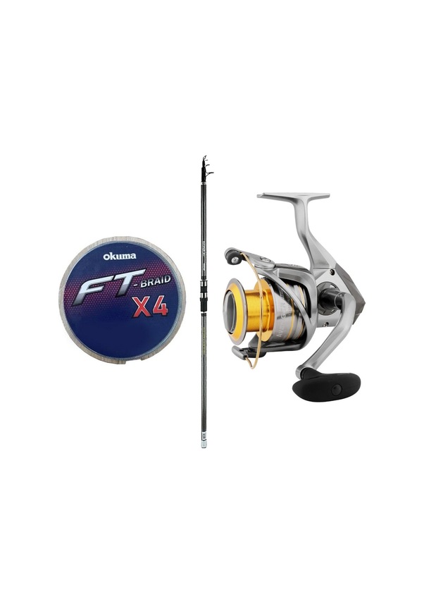 Yekoutdoor Profesyonel Surf Olta Seti Okuma Revenger Tele Surf 420 Cm 4 ...