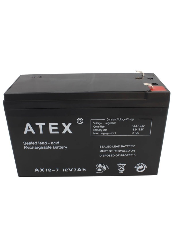 Atex AX-12 V 7 AH Bakımsız Kuru Akü Fiyatları ve Özellikleri