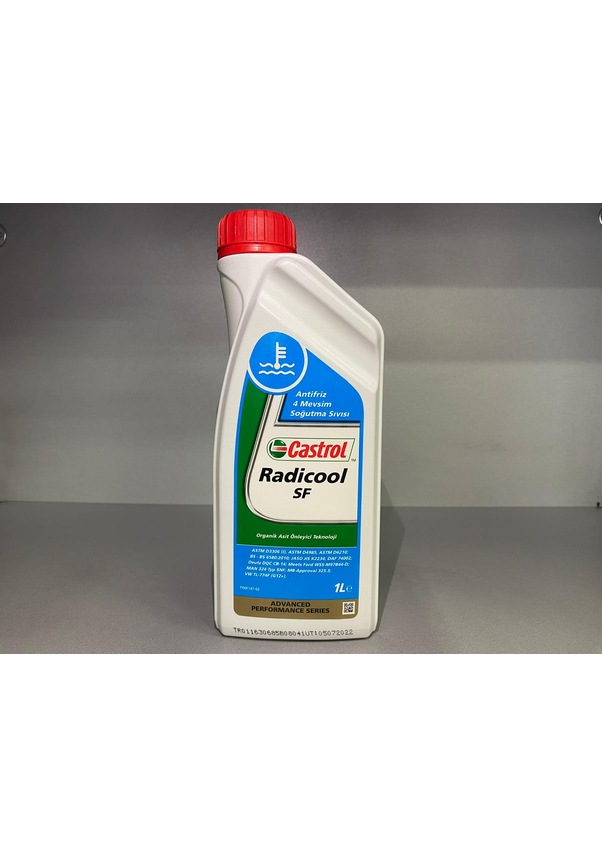 Castrol Radicool Sf Konsantre Kırmızı Antifriz 1 Lt - 2022 Üretim ...