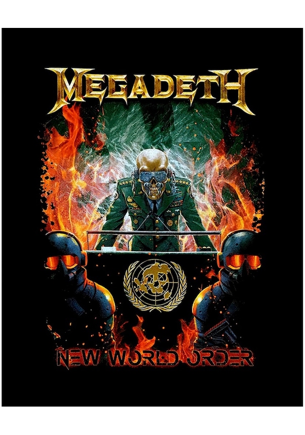 Megadeth New Order World Büyük Sırt Patch Yama Fiyatları ve Özellikleri