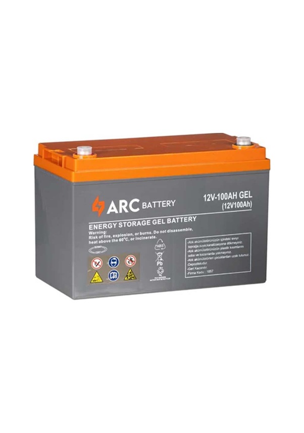 Arc Battery 12 Volt 100 Amper Jel Akü Üretim Yılı:2024 iade yok ...
