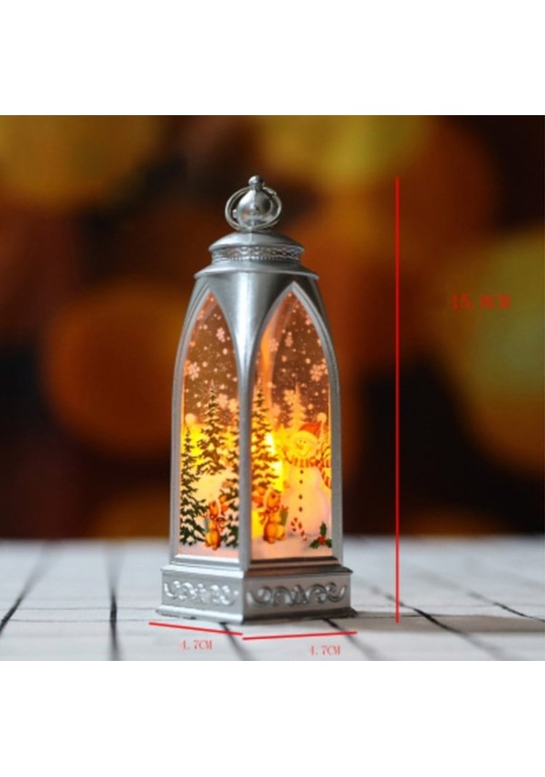 Noel Baba Led Işık Lamba Noel Ağacı Asılı Fener Süsleme B Fiyatları ve ...