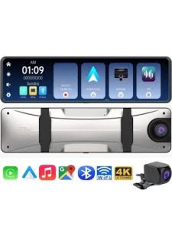 İdragon Araç Kamerası C3 Carplay & Android Multimedya 4k Ön Ve Ar ...