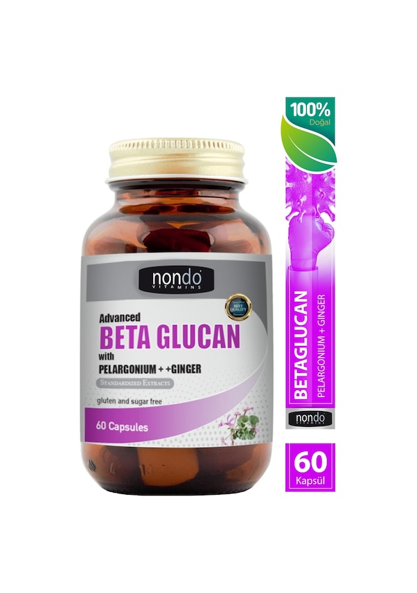 Nondo Advanced Beta Glucan 60 Kapsül Fiyatları ve Özellikleri