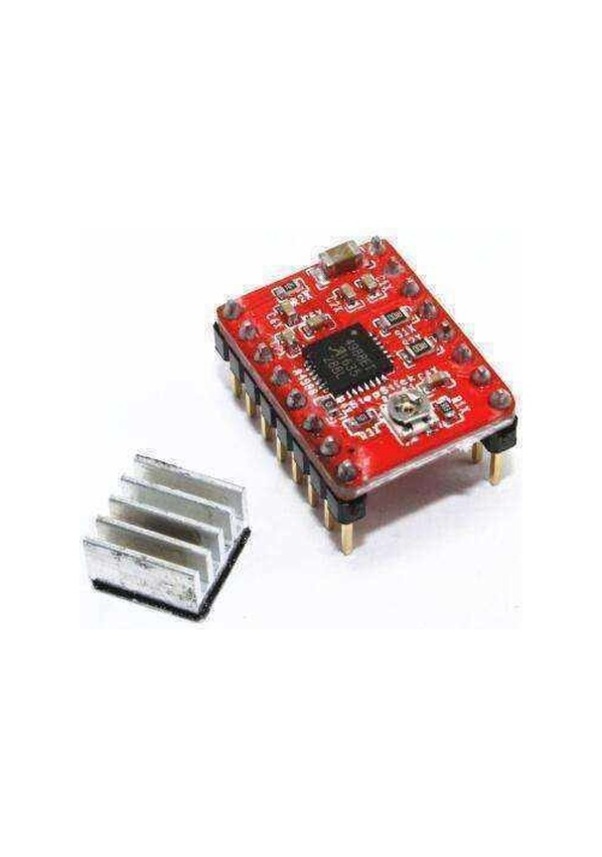 Step Motor Sürücü Kartı A4988 + Soğutucu Fiyatları ve Özellikleri