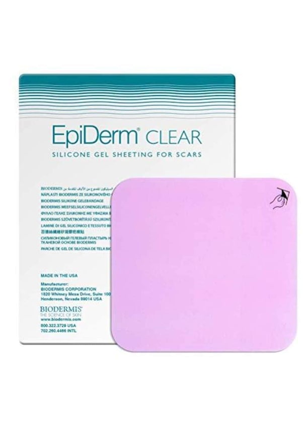 Epiderm Silikon Sheet Yara Yanık Ameliyat İz Giderici 12 x 14.5 CM ...