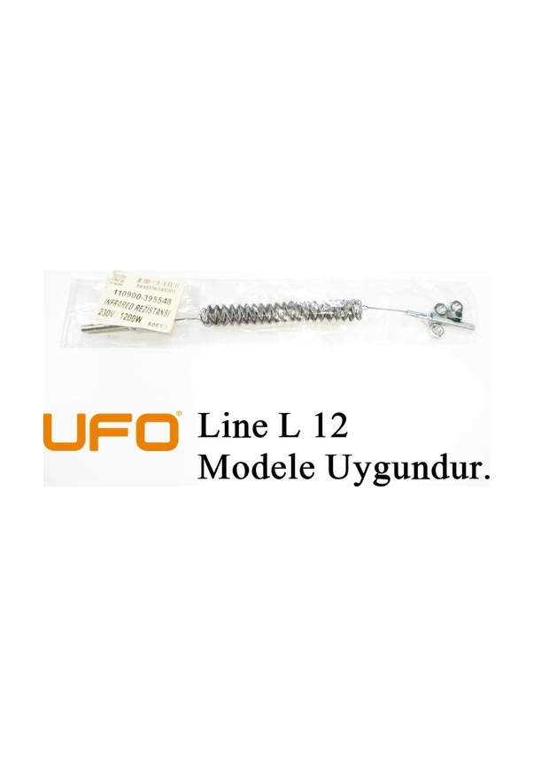 Ufo Line L/12 Modele Uyumlu 1200w İnfrared Soba Isıtıcı Rezistans Teli ...