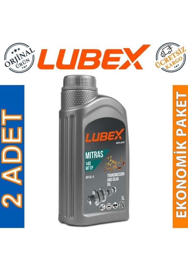 Lubex Mitras Mt Ep 140 Manuel Şanzıman Yağı 2 x 1 L Fiyatları ve ...