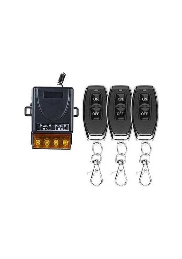 Trendooze Universal Remote Switch 433mhz 220v 30a Relay, 1 Alıcı 3 ...