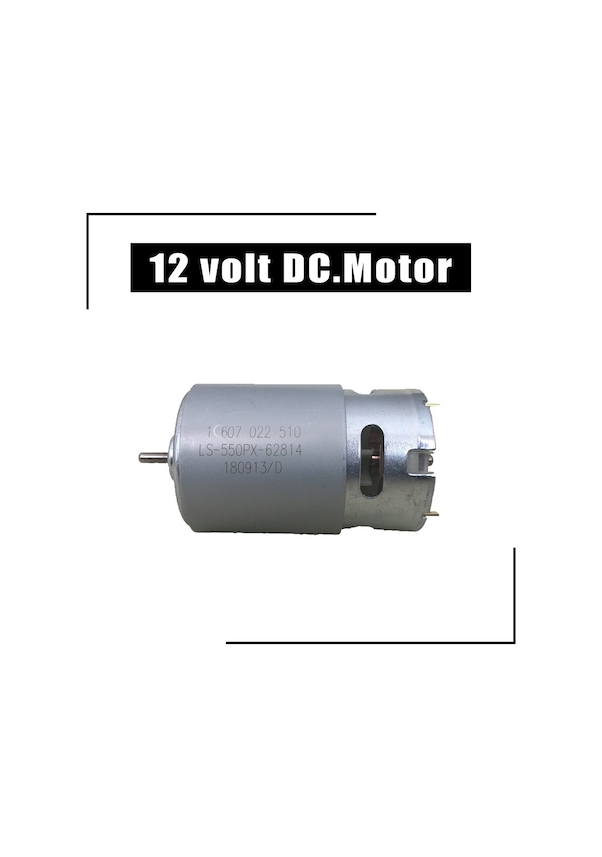 12V Dc Motor / 12 Volt Dc Motor Şarjlı Matkap Motoru Rs 550 Fiyatları ...