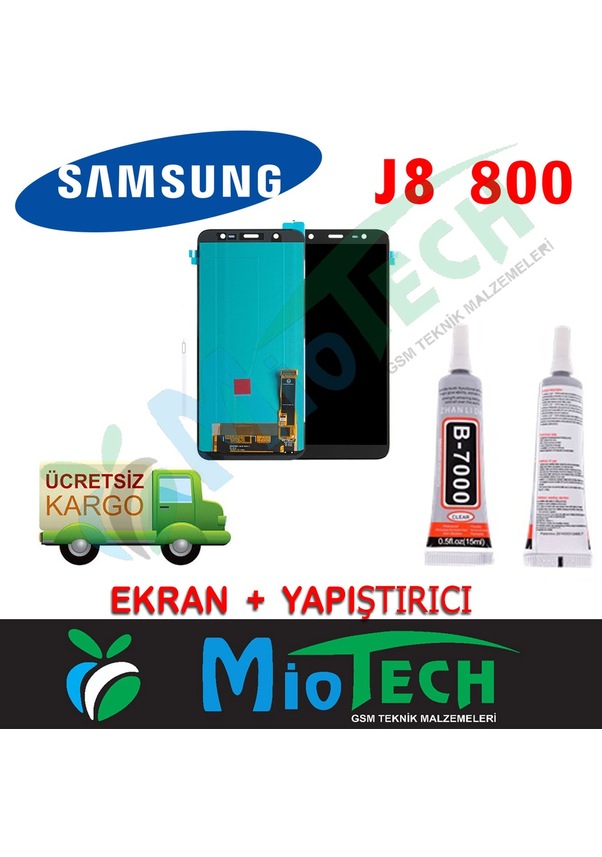 Samsung Galaxy J8 J800 Lcd Ekran Dokunmatik Ürün-Siyah Siyah Fiyatları ...
