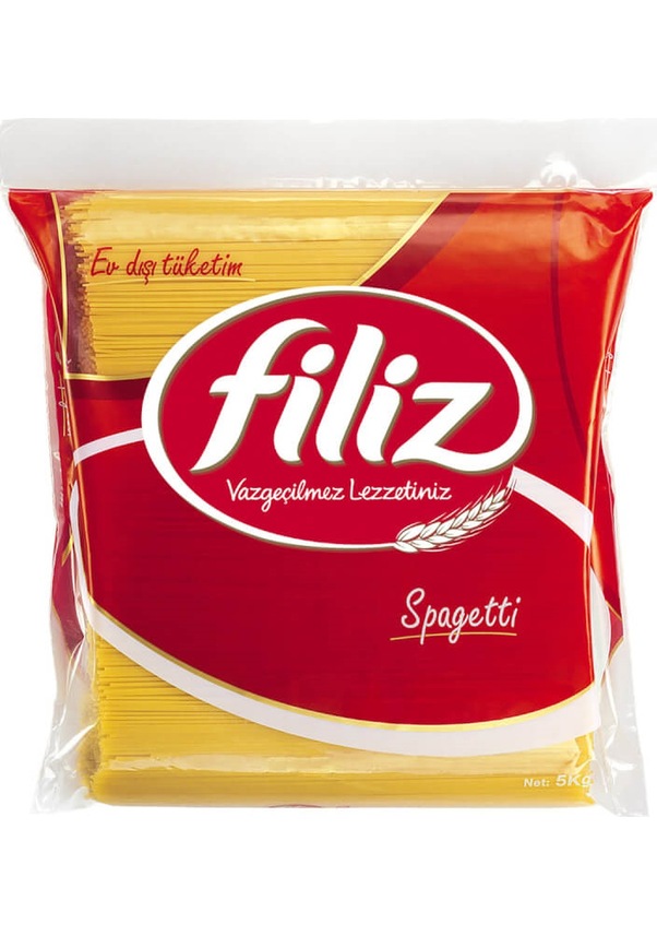 Filiz Makarna Spagetti 5 KG Fiyatları ve Özellikleri
