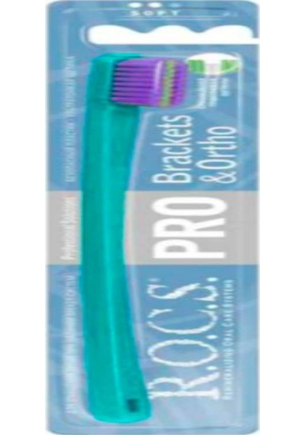 Rocs Pro Brackets & Ortho Ortodonti Diş Fırçası Soft Turkuaz Fiyatları ...