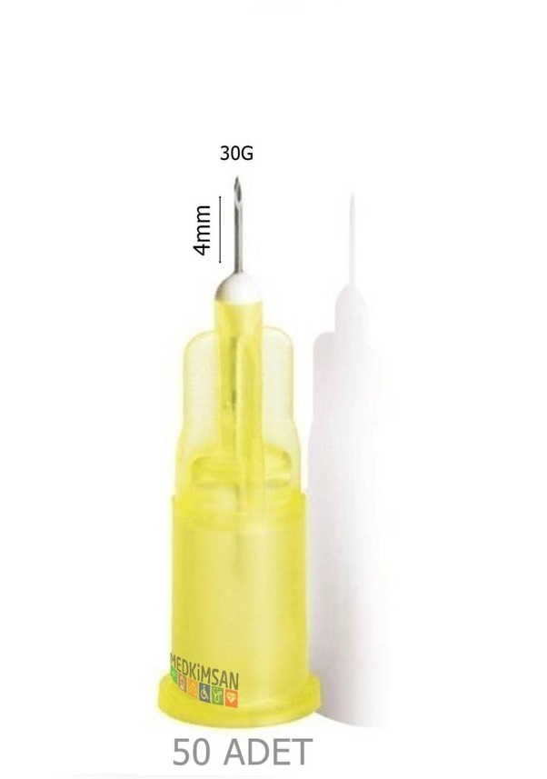 Mezoterapi iğnesi 30G 4mm | 50 adet | Mesotherapy Needles Fiyatları ve ...