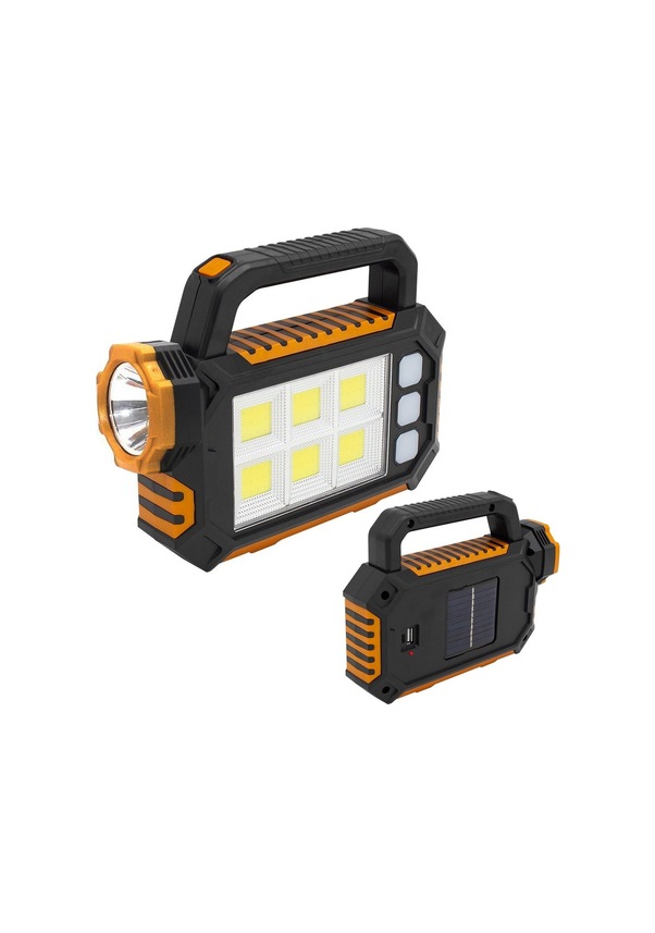 Solar Kamp Lambası Acil Durum Işığı Şarjlı Led+cob Or-8029-1-b ...