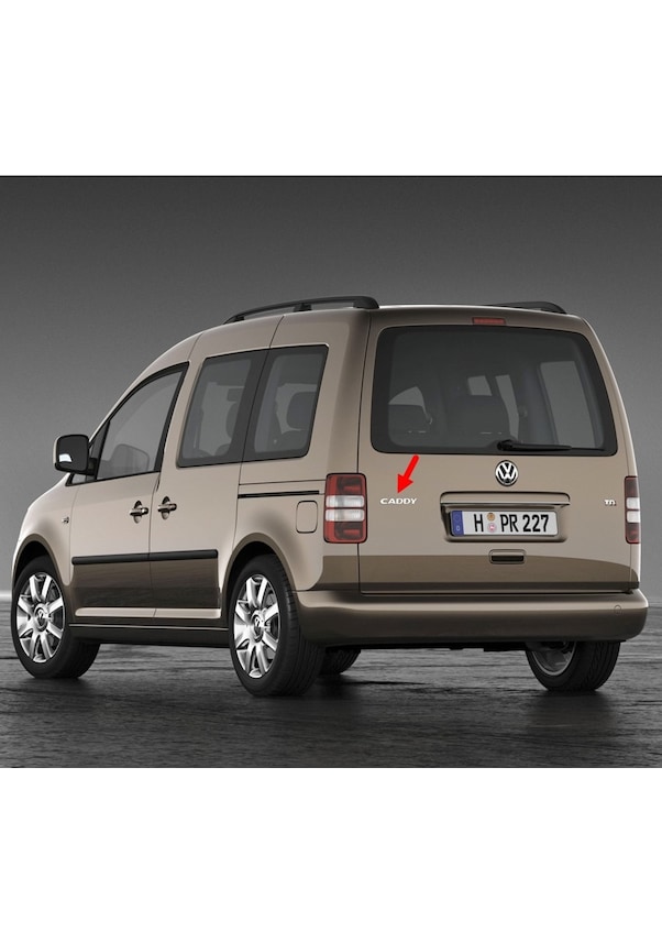 Vw Caddy 2011-2015 Arka Bagaj Kapağı Caddy Yazısı 2K5853687 Fiyatları ...