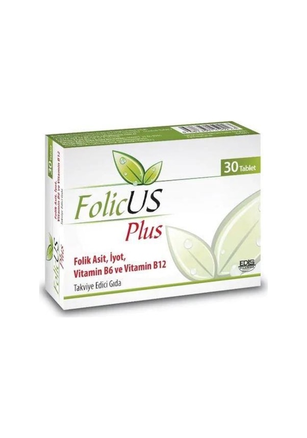 Folicus Plus Folik Asit 30 Tablet Fiyatları ve Özellikleri
