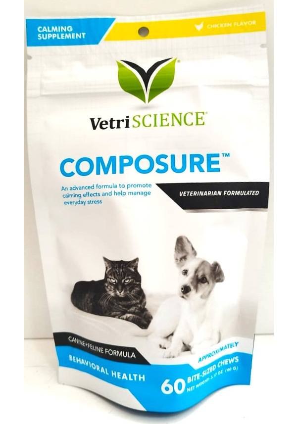 Vetriscience Composure Kedi ve Küçük Irk Sakinleştirici 60 Tablet ...