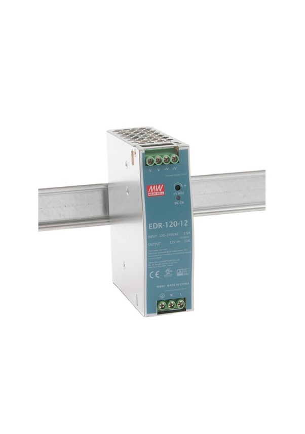 Meanwell Edr 120 12 120w 12v 10a Ray Montaj Fiyatları ve Özellikleri