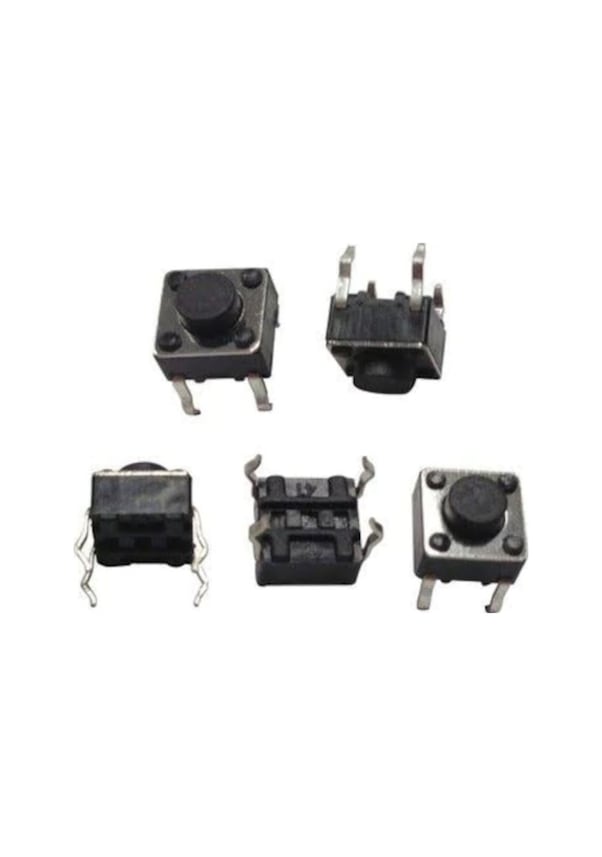 Arduino Buton 6X6X5 Mm 4 Pin Buton (5 Adet) Fiyatları ve Özellikleri