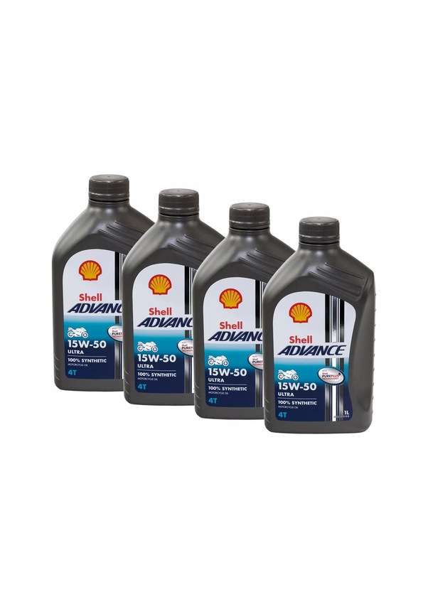 Shell Advance 4t Ultra 15W-50 Motosiklet Motor Yağı 4 x 1 L Fiyatları ...