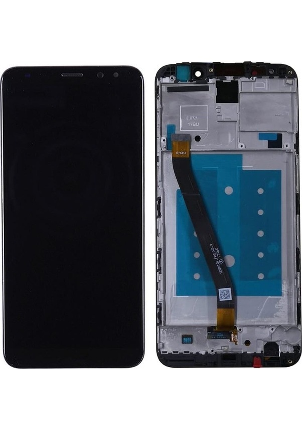 Huawei Mate 10 Lite (RNE-L21) Lcd Ekran + Dokunmatik Çıtalı Siyah ...