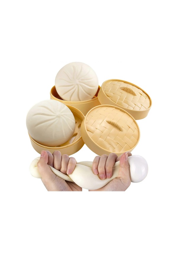 Dumpling Stres Topu Fidget Oyuncak, Dumpling Squishy Stres Topu Buharda ...