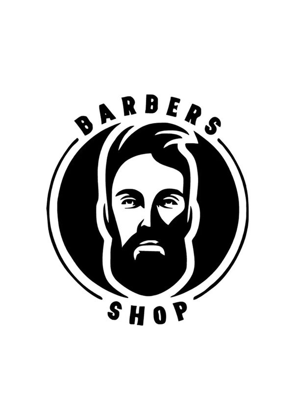 Barbers Shop Sticker Oto Motor Laptop Duvar Folyo Sticker 25x27 Cm ...
