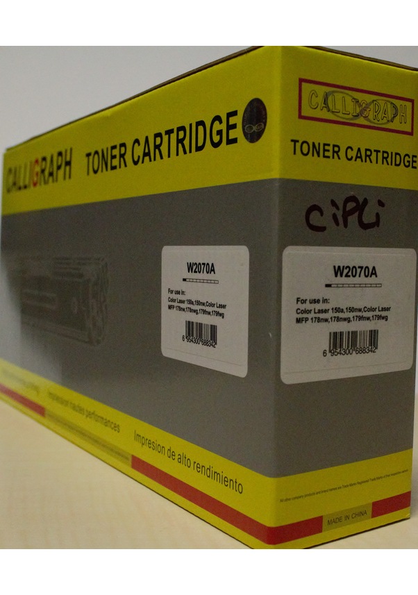 CALLIGRAPH HP W2070A (117A) M150A/M178NW CİPLİ SİYAH TONER 1.000 ...
