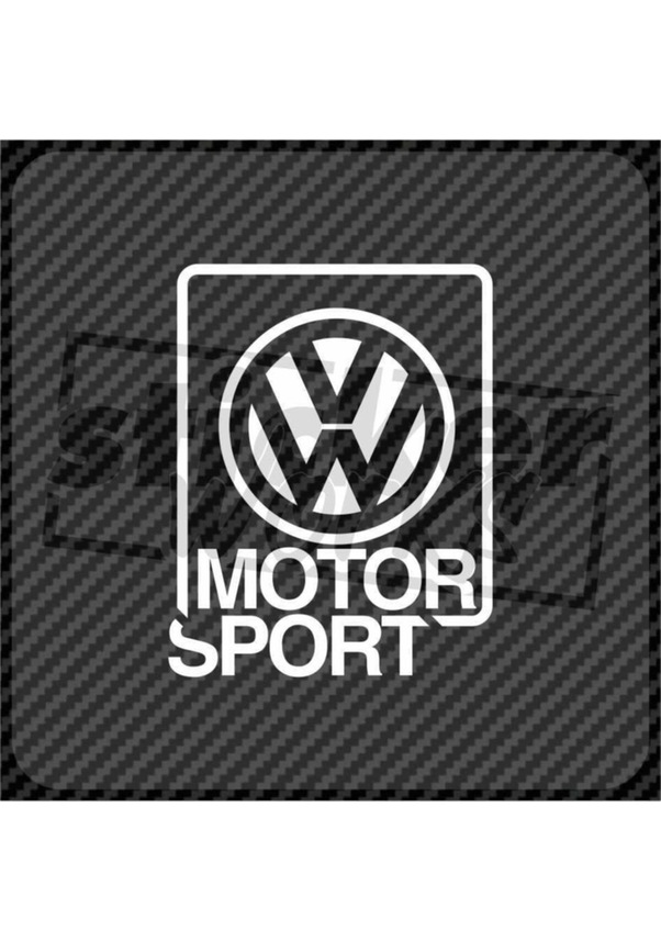 Volkswagen Motorsport Sticker Beyaz Fiyatları ve Özellikleri