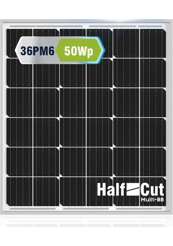 Suneng 50 W Monokristal Hc Mb Güneş Paneli Solar Panel Se050-36Mb6 ...