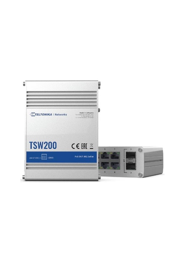 Teltonika Te-tsw200 8 Port Gigabit Poe+ 2 Port Sfp 240watt Poe+ Gigabit Switch Fiyatları ve ...